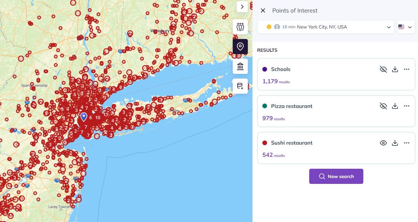 4 POI Databases You Can Pull From For Your Projects - Smappen