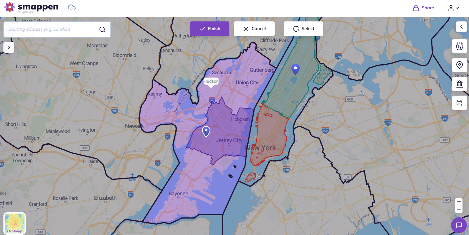 How to Create a ZIP Code Map - Smappen