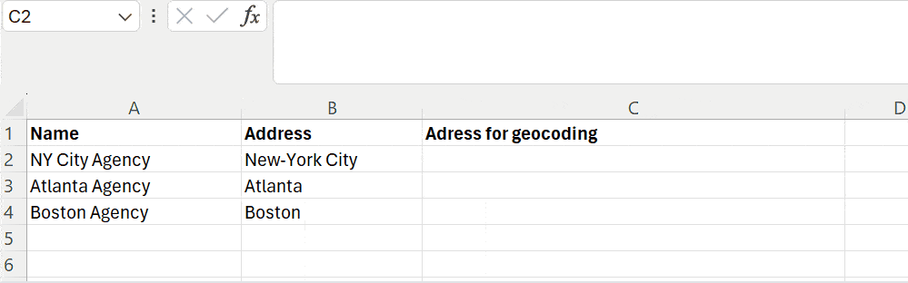 Preparing your file to be imported - Smappen