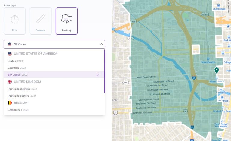 Territory mapping - Analyze your market and find the best location ...